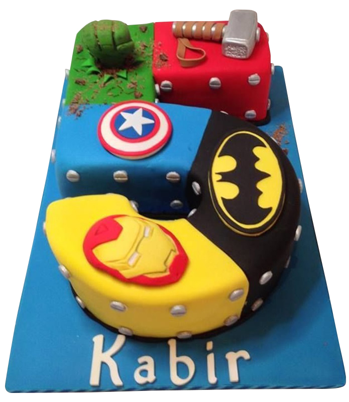 5th Birthday Boy Cake