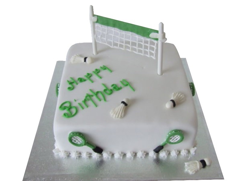 Badminton cake