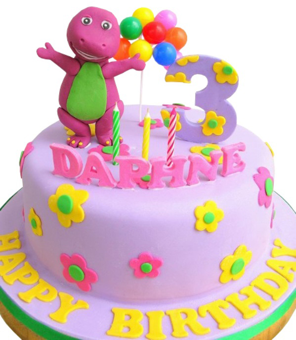 Barney cake