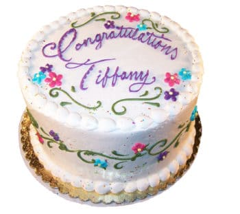Congratulation cake