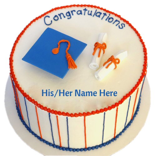 Congratulation cake