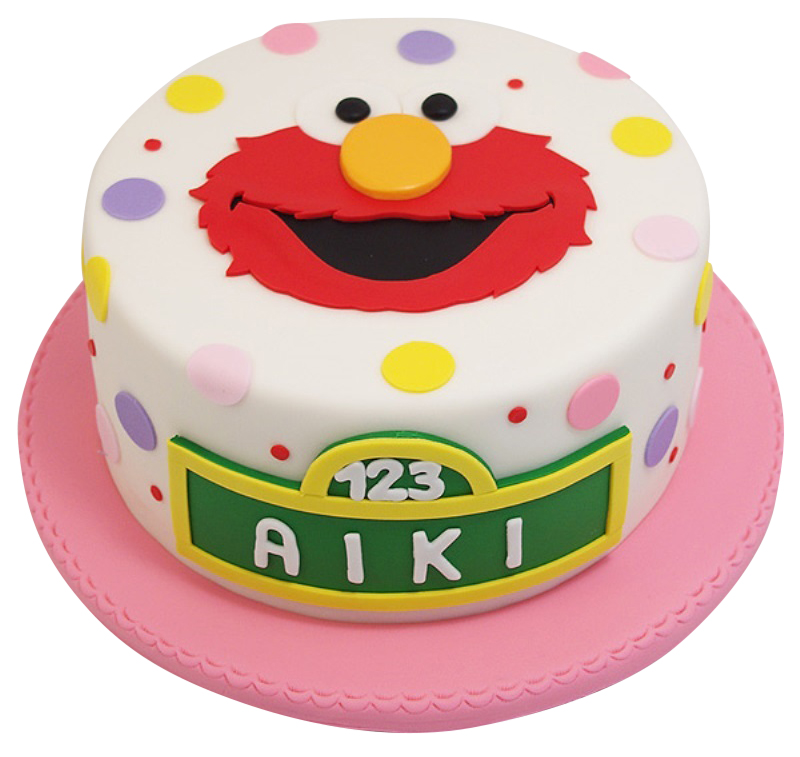 Elmo Cake