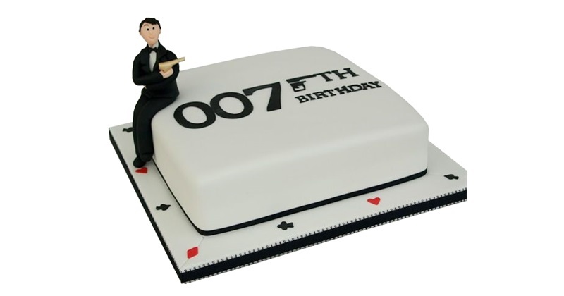 007 James Bond Birthday Cake