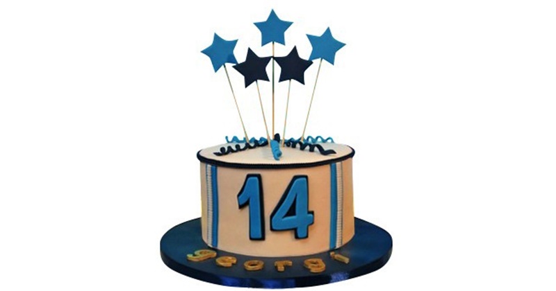 14th Birthday Cake For Boys