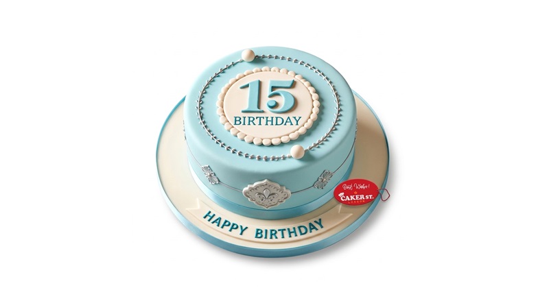 15th Birthday Cake For Her | 15th Birthday Cakes For Girls | Caker Street