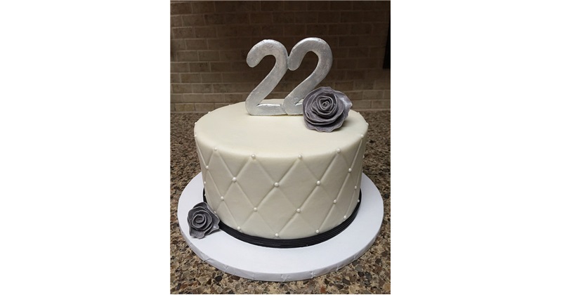22nd Birthday Cake