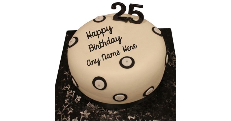 25th Birthday Cake | 25th Birthday Cake For Her | Caker Street