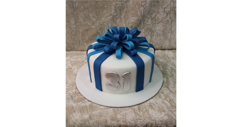 31 birthday cake