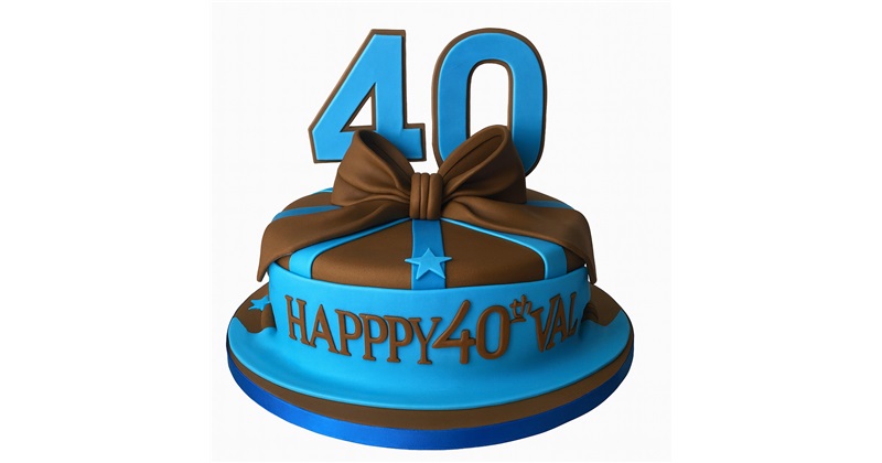 40th Birthday Cake for Him