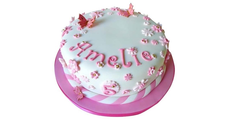 5th Birthday Cake For Girls