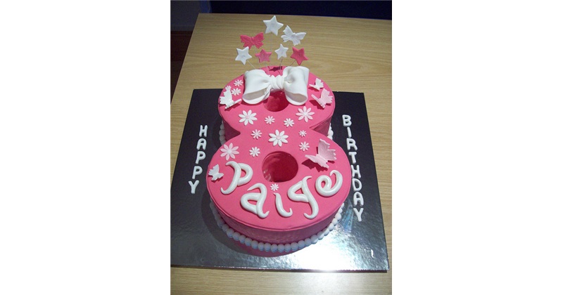 8th Birthday Cake for a Girl | 8th Birthday Cake For Girls | Caker Street
