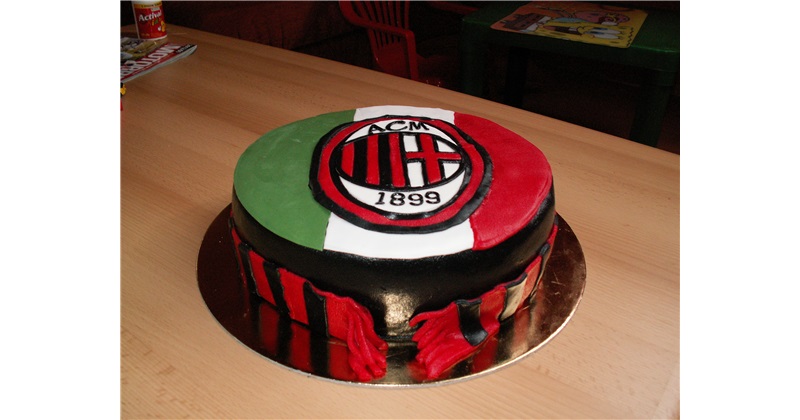 Ac milan cake