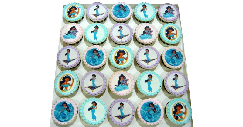 Aladdin and Jasmine Cupcakes | Aladdin and Jasmine Cupcakes | Caker Street