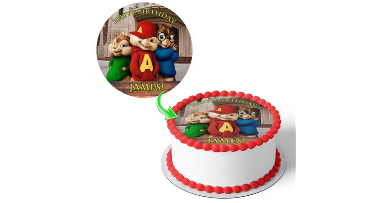 Alvin and the chipmunk cake