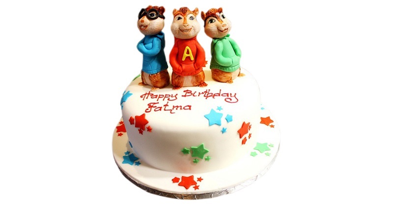 Alvin chipmunks cake