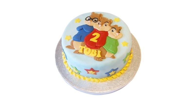 Alvin chipmunks cake
