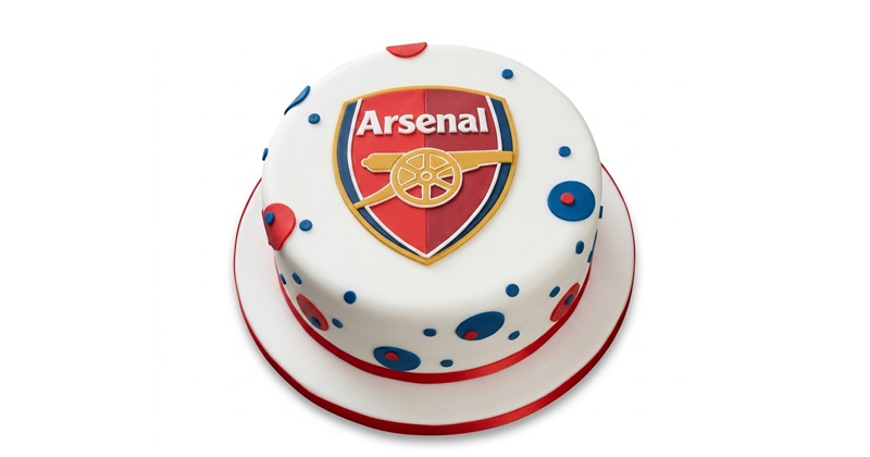 Arsenal Football Birthday Cake For Him, Boys | Arsenal Football ...