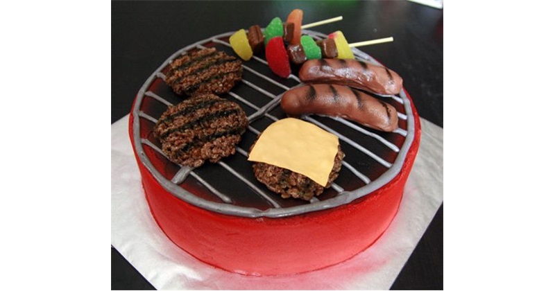 barbeque cake