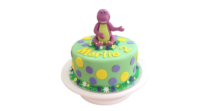 Barney cake