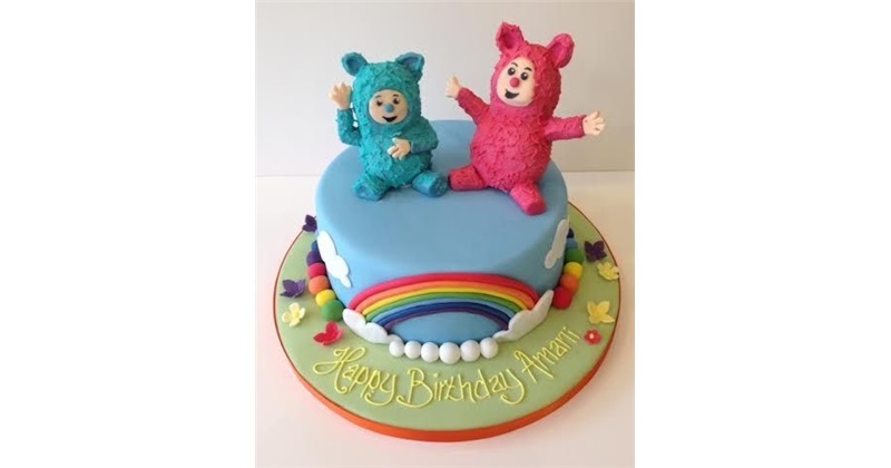 Billy and bam bam cake