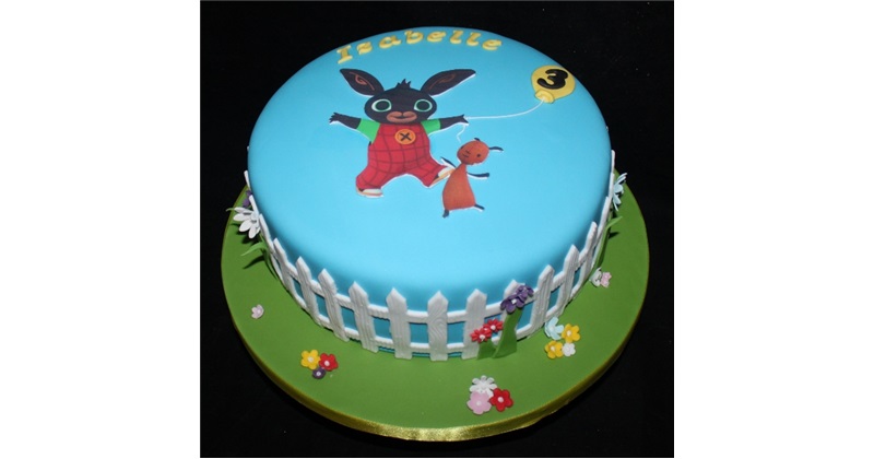 Bing Bunny Cake