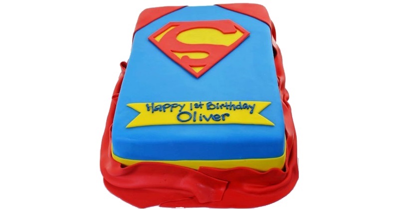 Birthday cake oblong