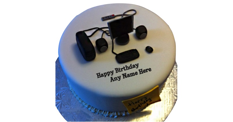Birthday Computer Cake | Birthday Cake | Caker Street