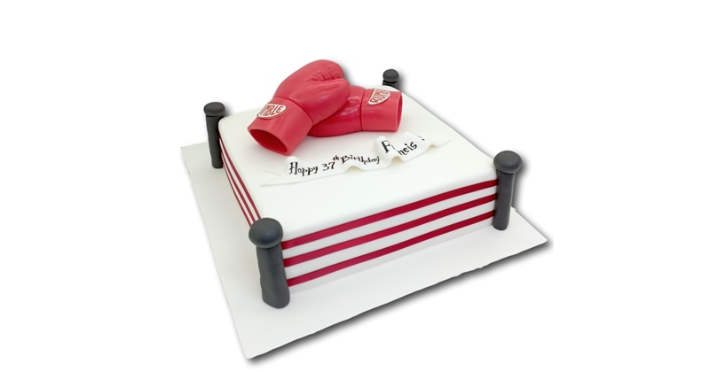 Boxing Ring cake