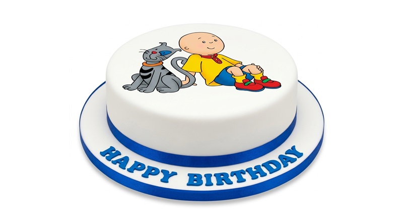 Caillou Birthday Cake | Kids Character Cakes UK Delivery