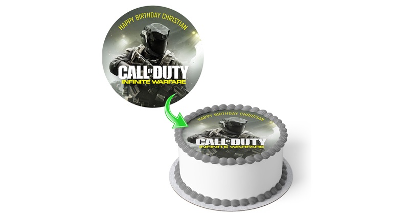 Call of duty cake