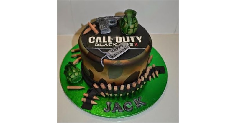 call of duty cake