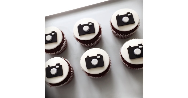 Camera Theme Cupcakes