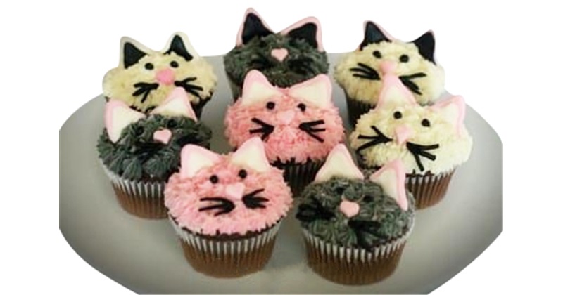Cat Theme Cupcakes