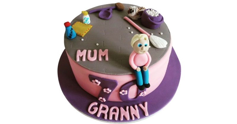Cleaning Theme Cake