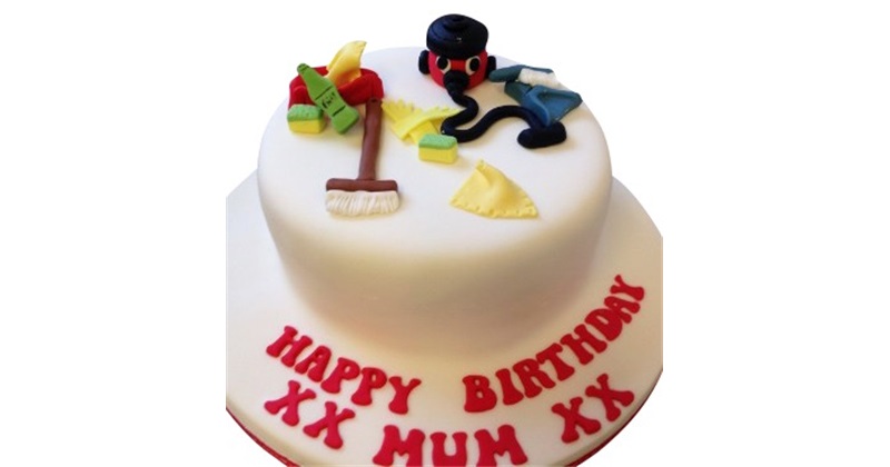 Cleaning Theme Cake