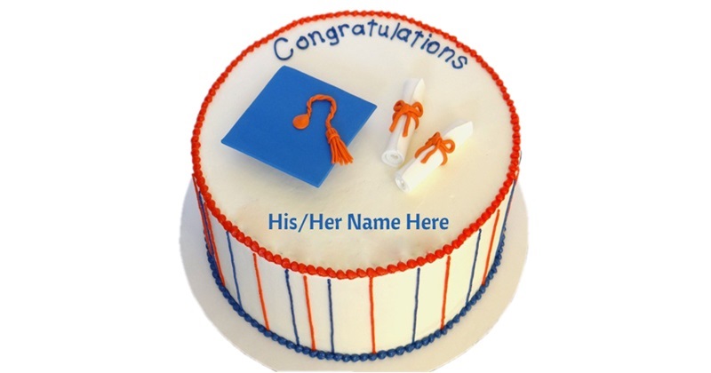 Congratulation cake