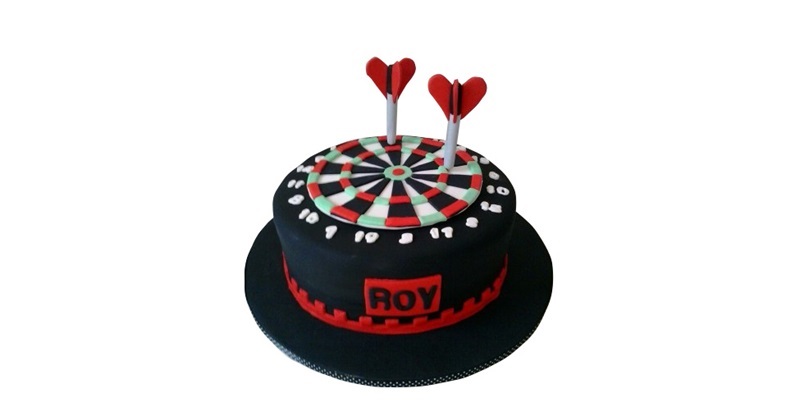 Darts cake