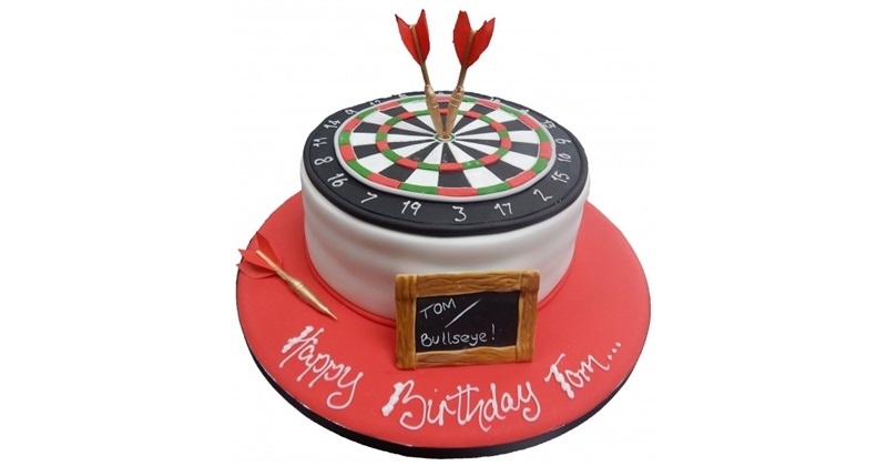 Darts cake