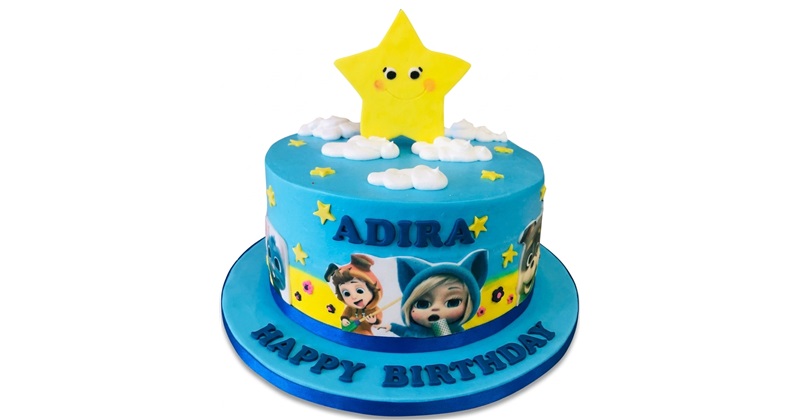 Dave And Ava Theme Cake