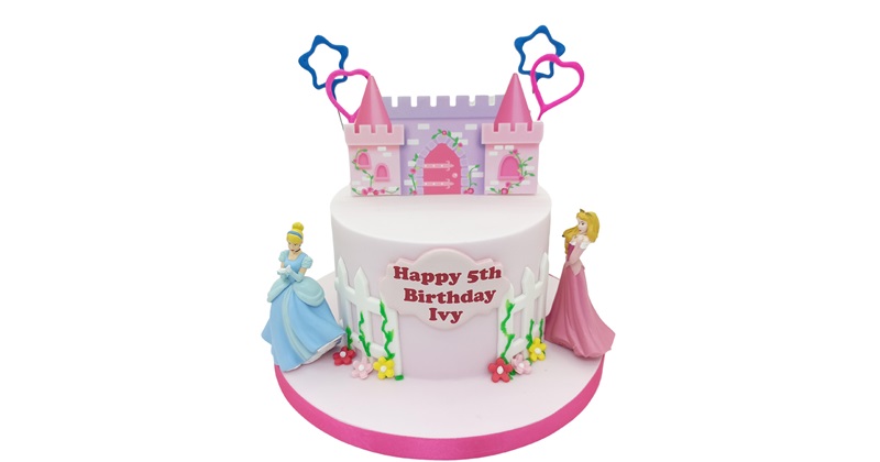 Disney Princess Themed Cake