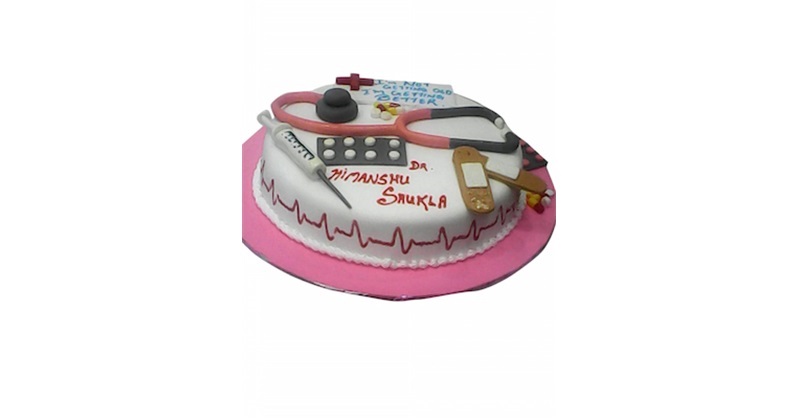 Doctor theme cake