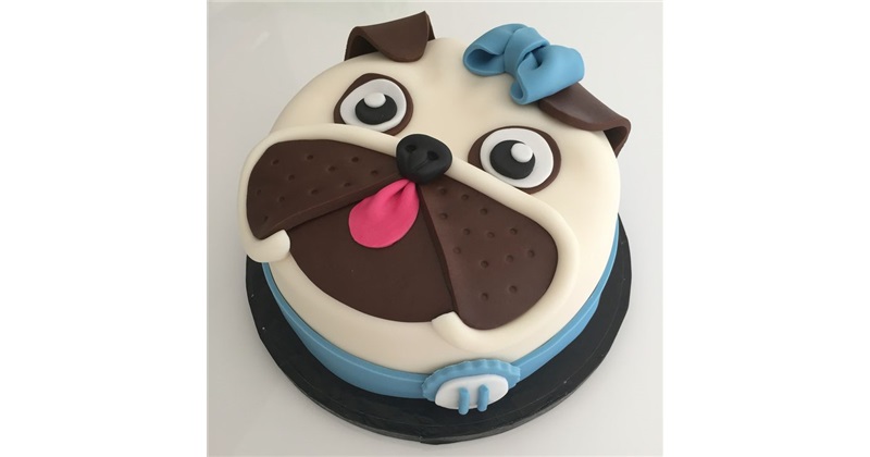 Dog Face cake