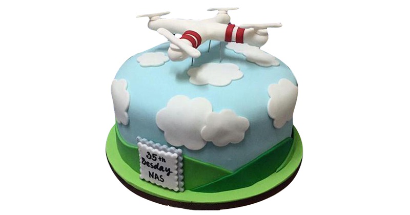 Drone cake