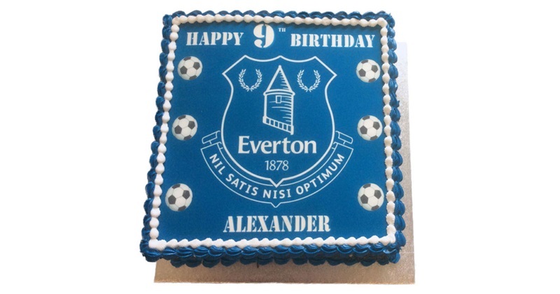 EVERTON cake