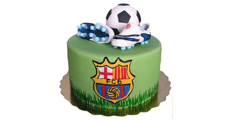 Fc barcelona cake