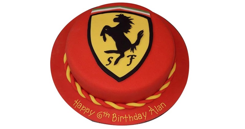Ferrari cake