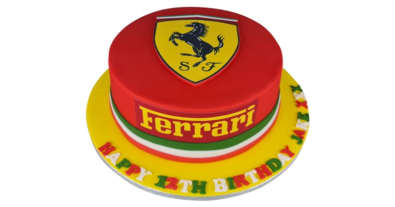 Ferrari cake