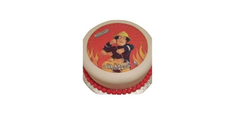 Fireman sam my little pony cake
