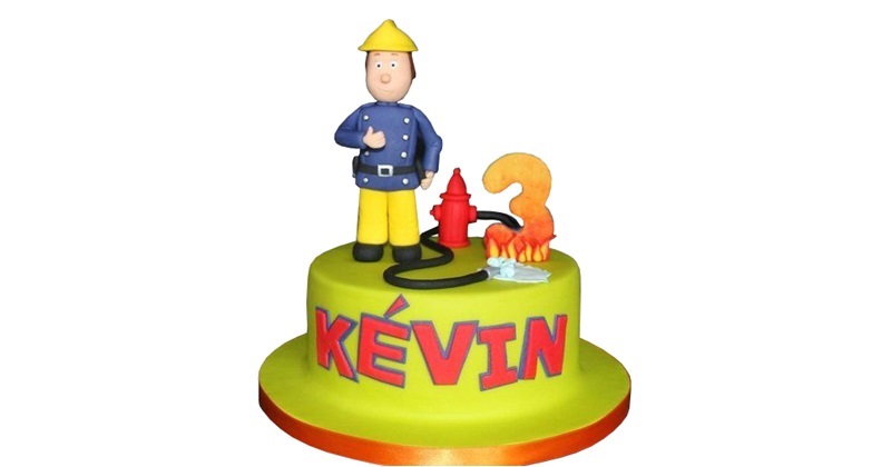 Fireman sam my little pony cake