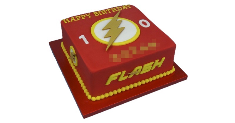 Flash cake | Birthday Cake | Caker Street